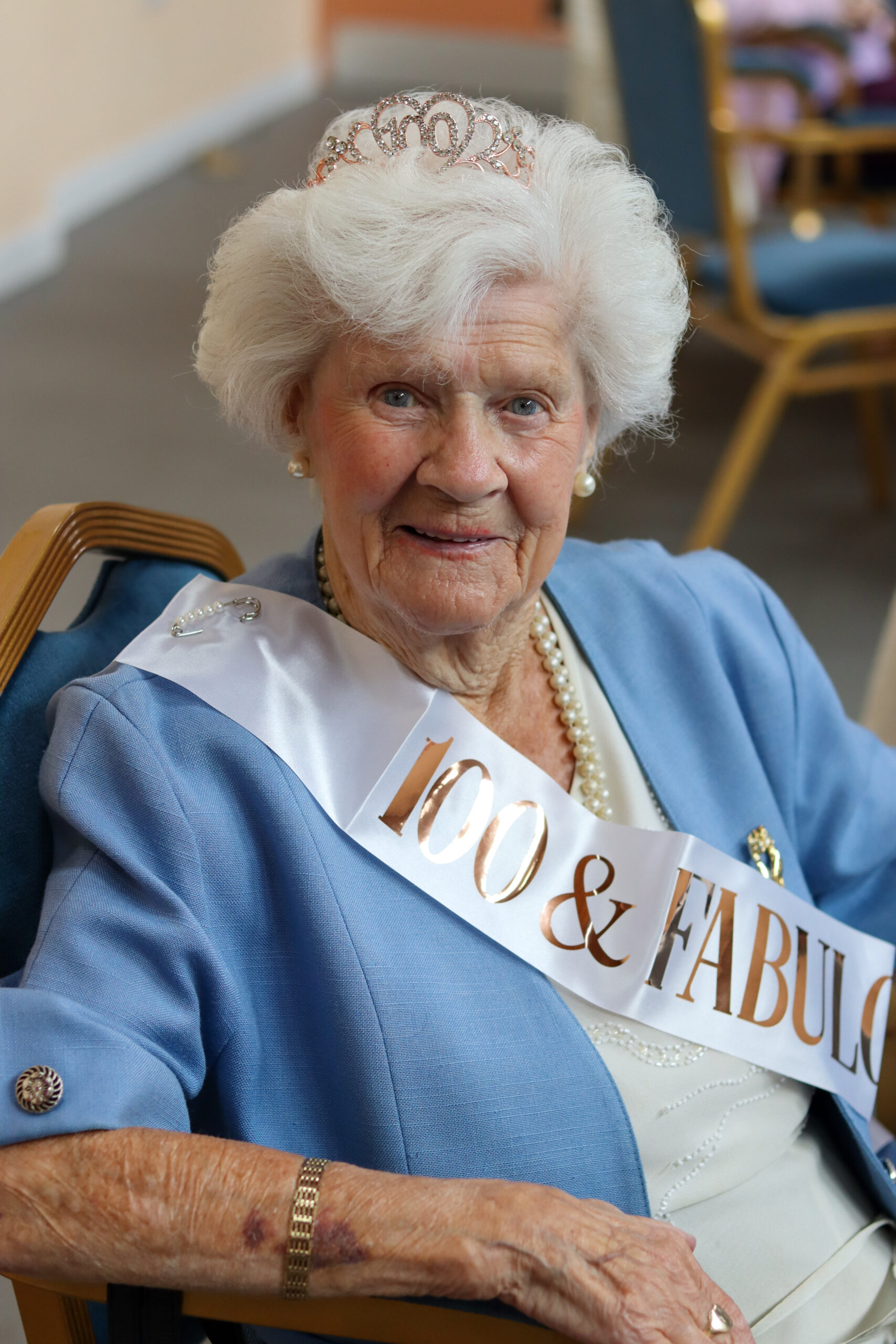 Centenarian celebrates milestone birthday at Glasgow’s Golden ...